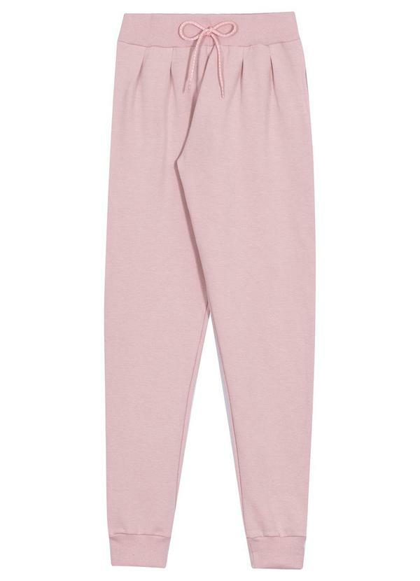 Calça Jogger Feminino Molecotton Rosa - Randa Mundu