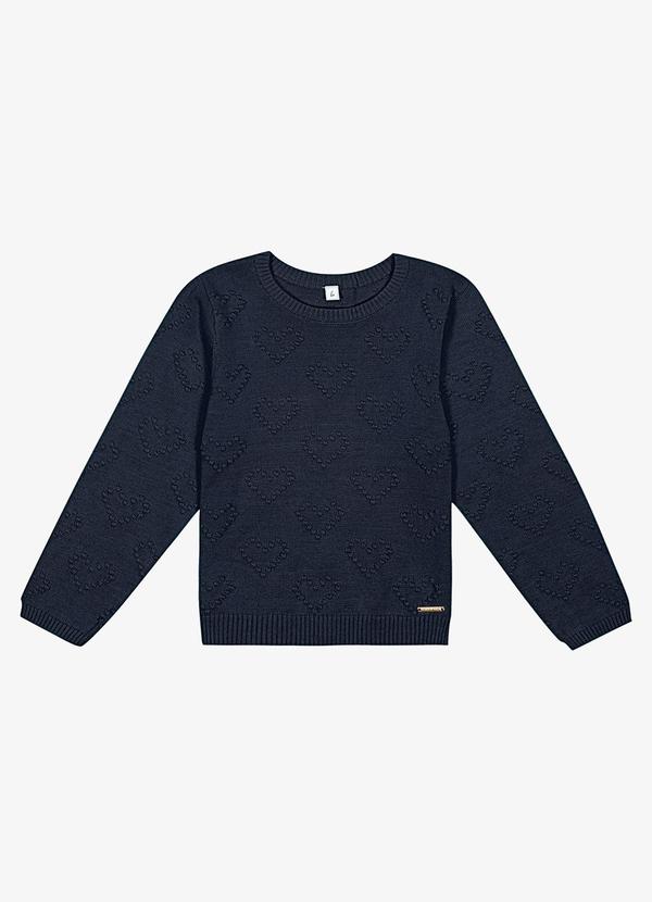 Suéter Infantil Feminino Azul - Trick Nick