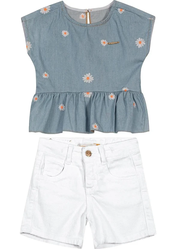 Conjunto Azul - Carinhoso