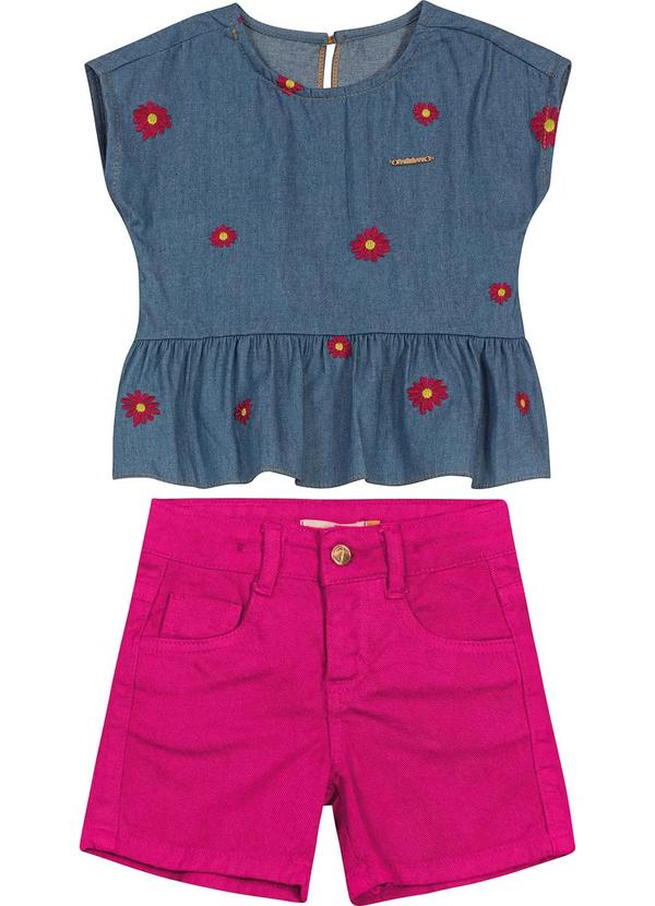 Conjunto Azul - Carinhoso