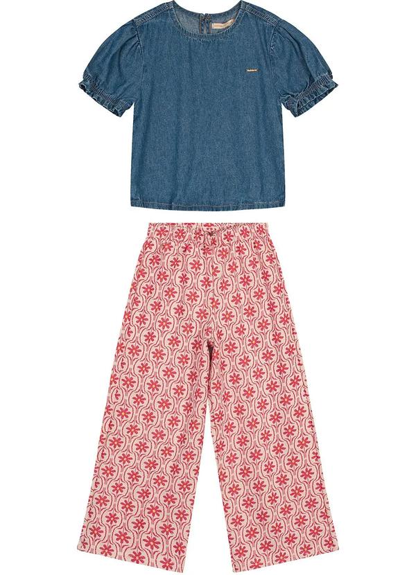 Conjunto Azul - Carinhoso