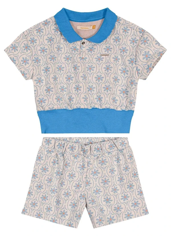 Conjunto Azul - Carinhoso