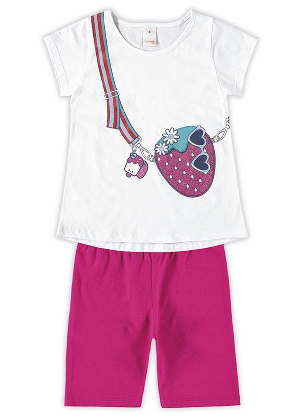 Conjunto Curto Feminino Branco - Marisol