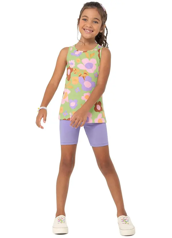 Conjunto Roxo - Malwee Kids