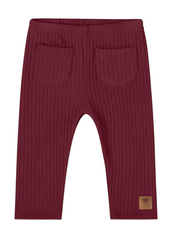 Calça Legging para Bebê Menina Marrom - Quimby