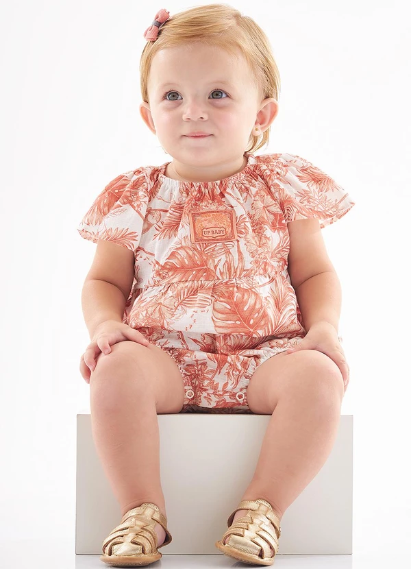 Banho de Sol para Bebê Menina Bege - Up Baby