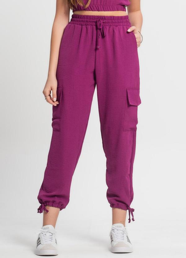 Calça Juvenil Menina Roxo Minty