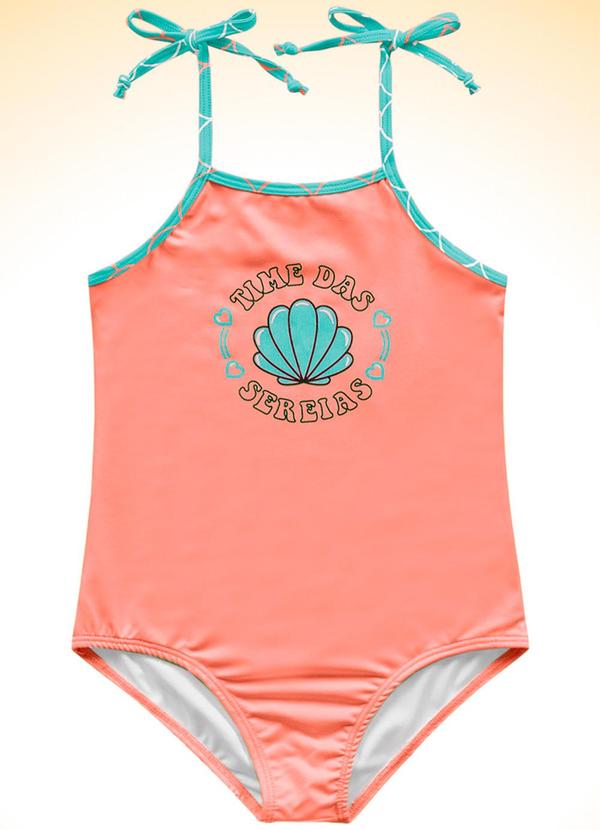 Maio Moda Praia Laranja - Fakini Kids