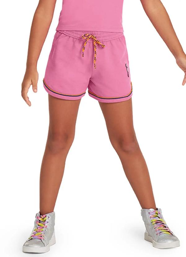 Short Infantil Feminino Rosa - Marisol