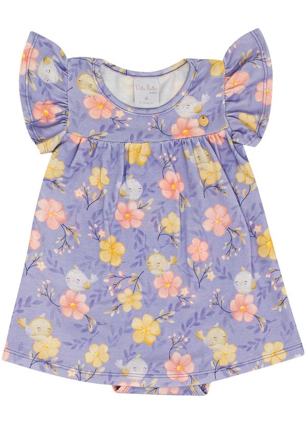 Vestido Body Cotton Leve Roxo - Pulla Bulla