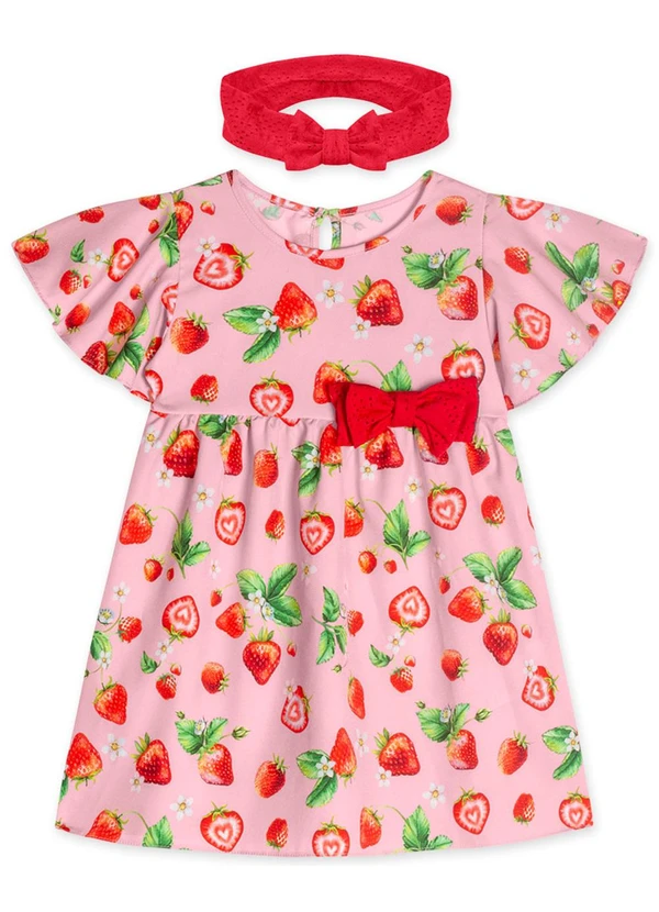 Vestido Feminino Rosa - Marisol