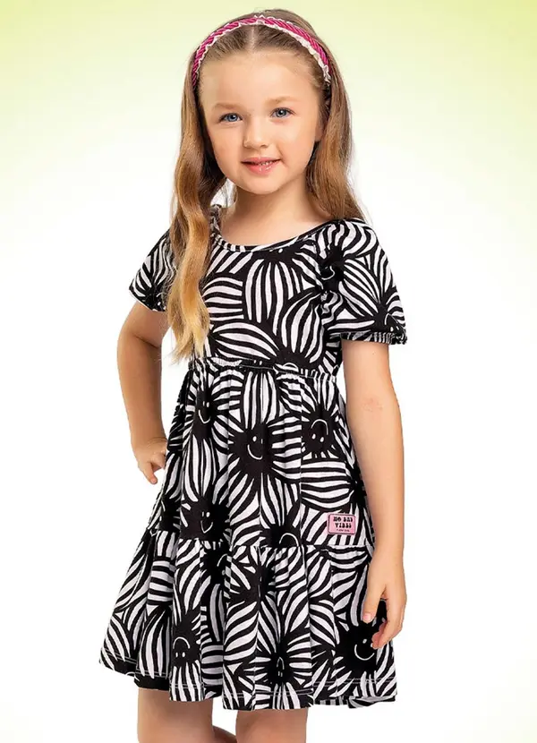 Vestido Preto - Fakini Kids