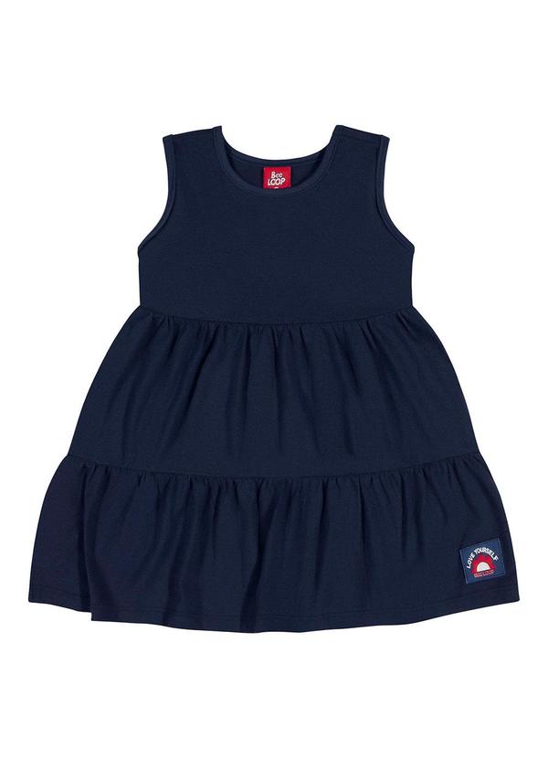 Vestido Regata Bebê Azul - Bee Loop