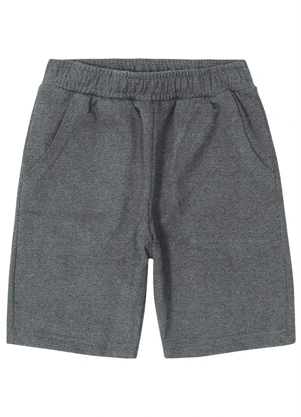 Bermuda Básicos Masculino Cinza - Rovi Kids