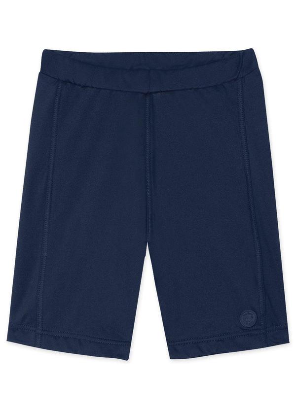 Bermuda com Proteção Solar Masculina Azul - Marisol
