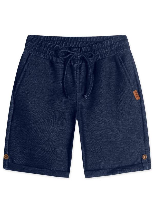 Bermuda Infantil Masculina Azul - Marisol