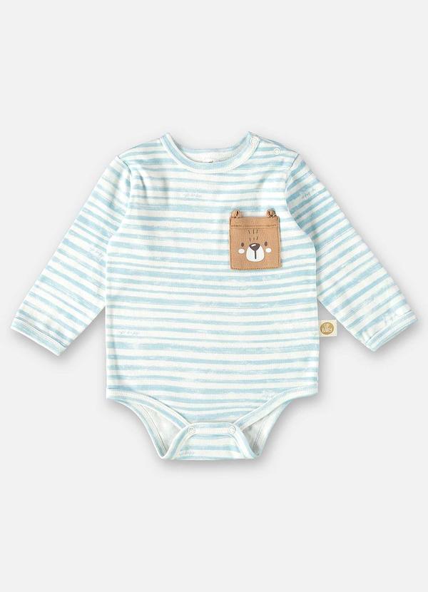 Body Comfy para Bebê Menino Azul - Up Baby