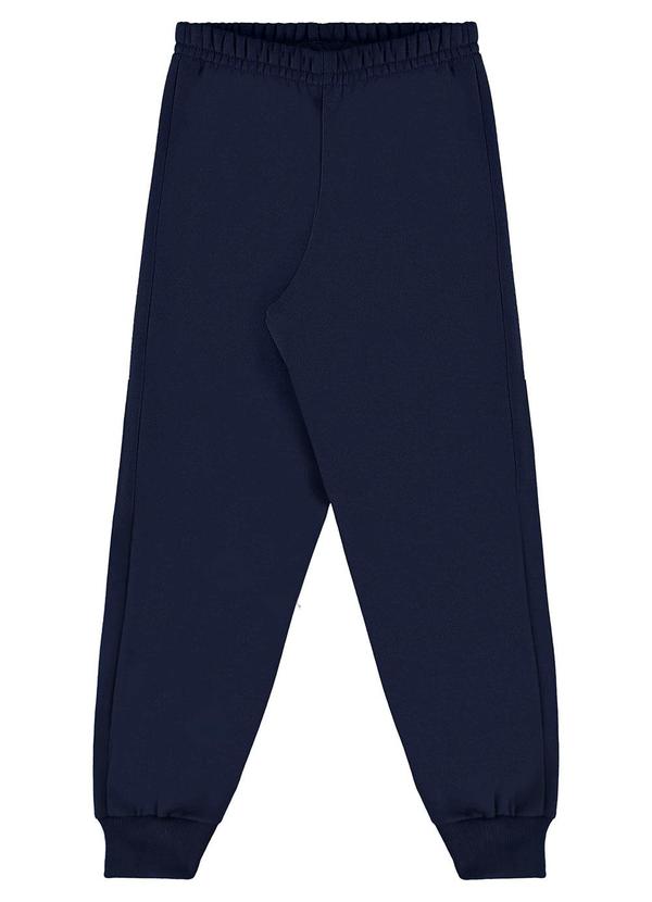Calça Unissex em Moletom Azul - Bee Loop