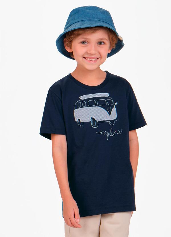 Camiseta Azul - Trick Nick