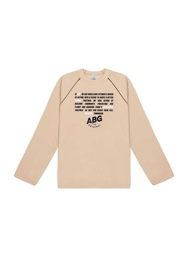 Camiseta Abg Bege - Abrange