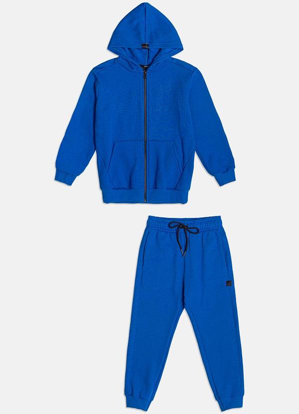 Conjunto Azul com Capuz Azul - TexBrands