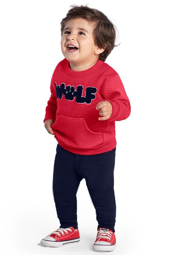 Conjunto Infantil Menino Vermelho - Kyly