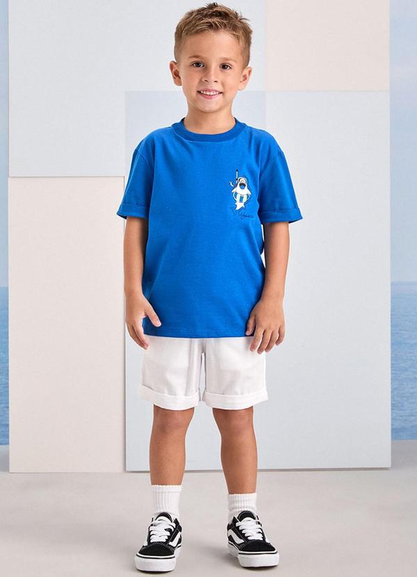 Conjunto Azul com Patch Azul - TexBrands