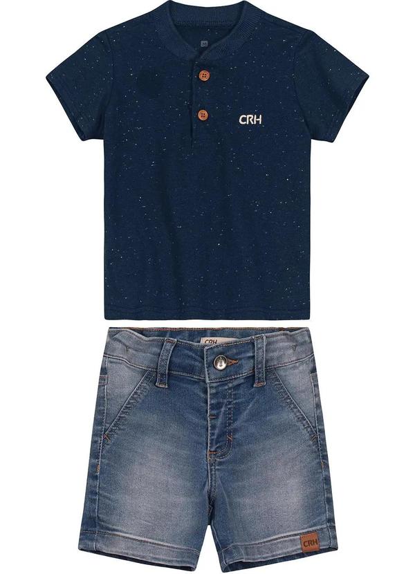 Conjunto Azul - Carinhoso