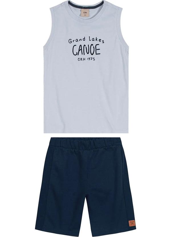 Conjunto Azul - Carinhoso