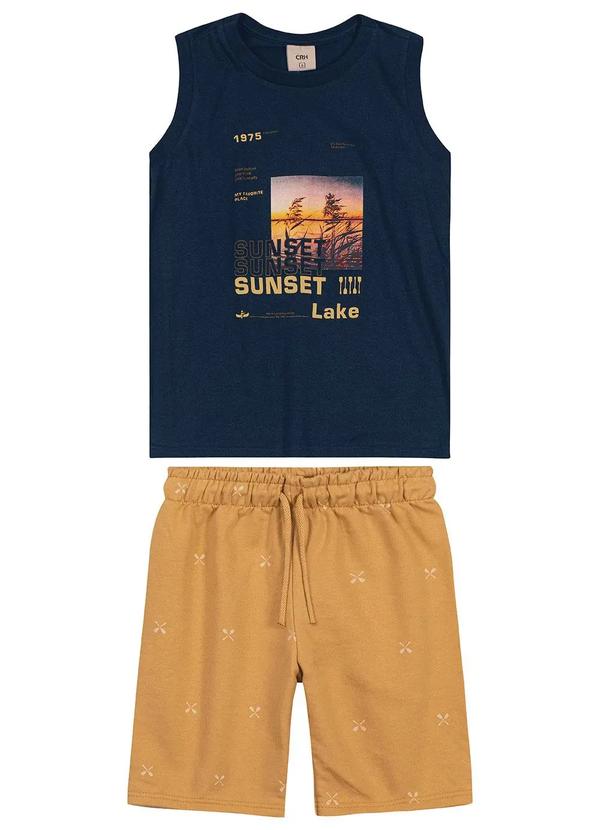 Conjunto Azul - Carinhoso