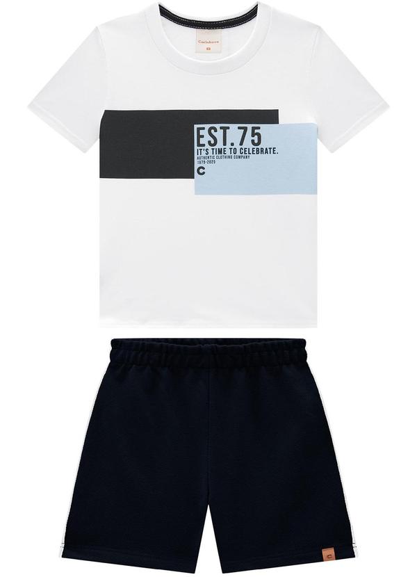 Conjunto Branco It'S Time To Celebrate Menino - Carinhoso