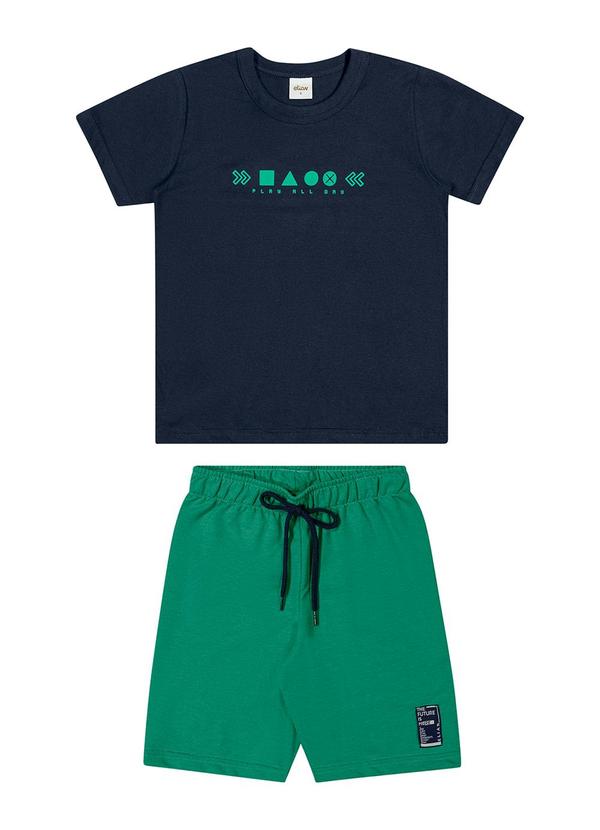 Conjunto Infantil Menino Play Elian Azul - Elian