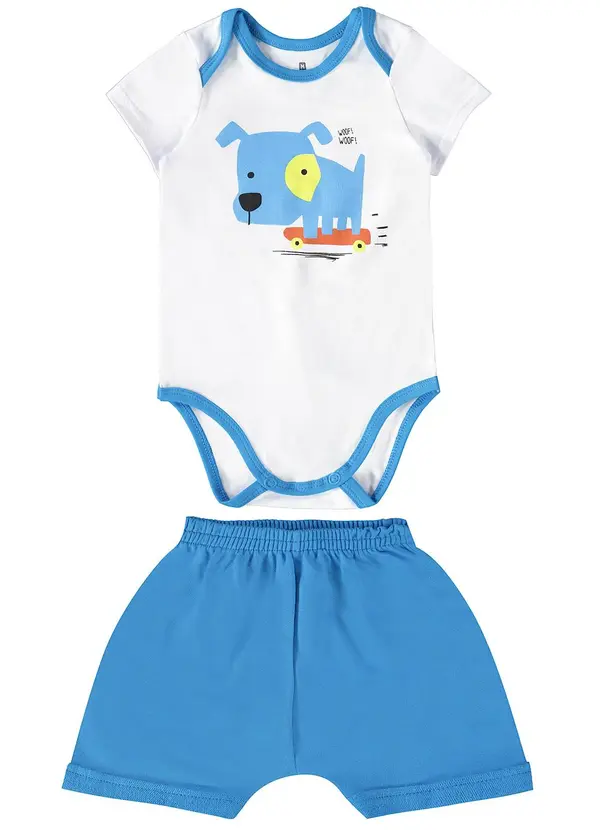 Conjunto Malwee Kids Branco - Malwee Kids