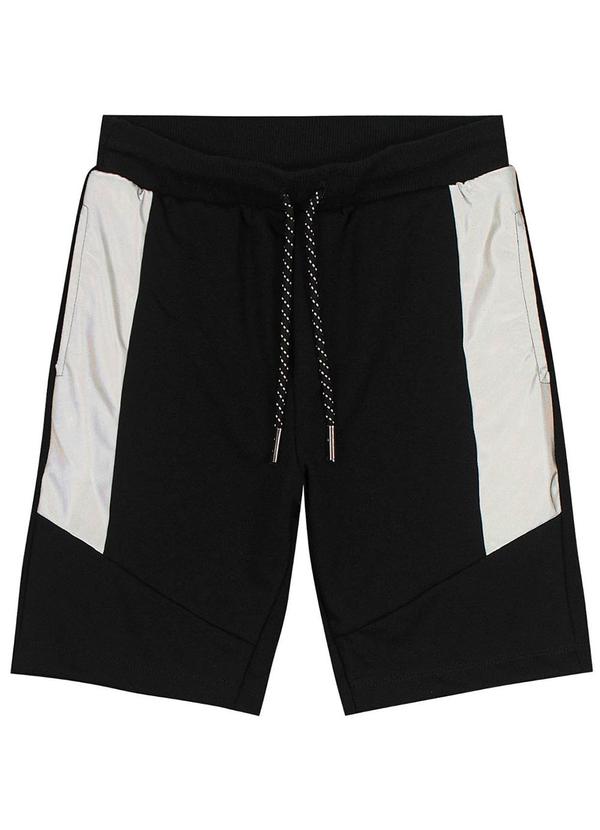 Bermuda Infantil Masculina Preto - Trick Nick