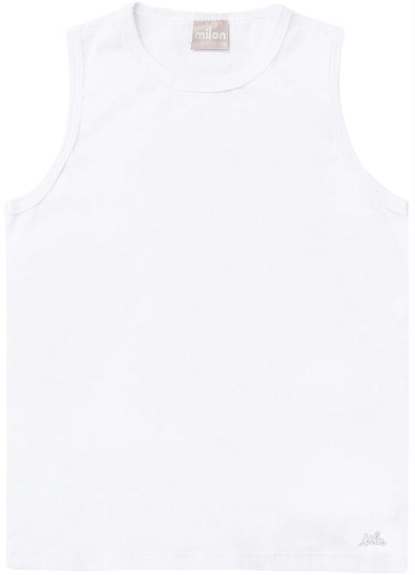 Regata Infantil Menino Branco - Milon